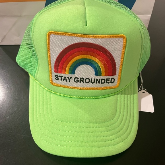 Aviator Nation | Accessories | Nwt Aviator Nation Stay Grounded Trucker ...